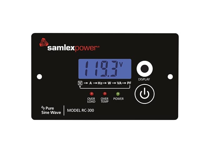 Samlex RC-300 Remote Control | Off-Grid Distribution – Off Grid Distribution