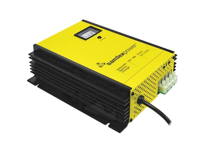 Samlex SEC-1230UL 12V Charger - Off-Grid B2B – Off Grid Distribution