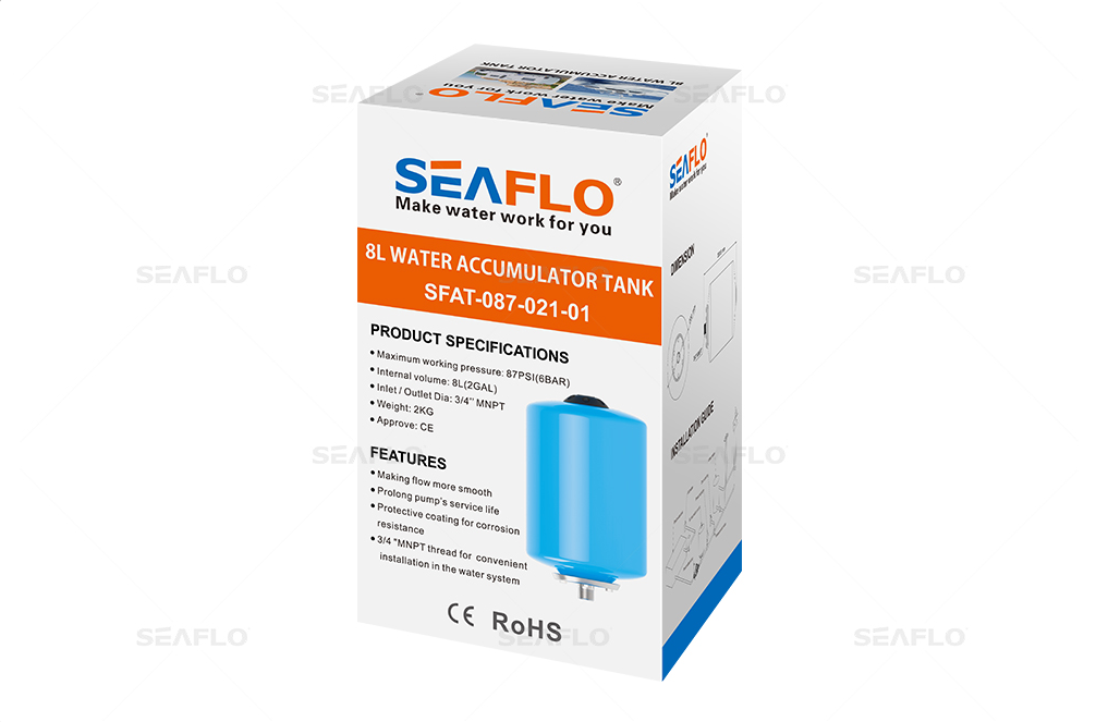SEAFLO 8L Accumulator Tank | Off-Grid Distribution – Off Grid Distribution